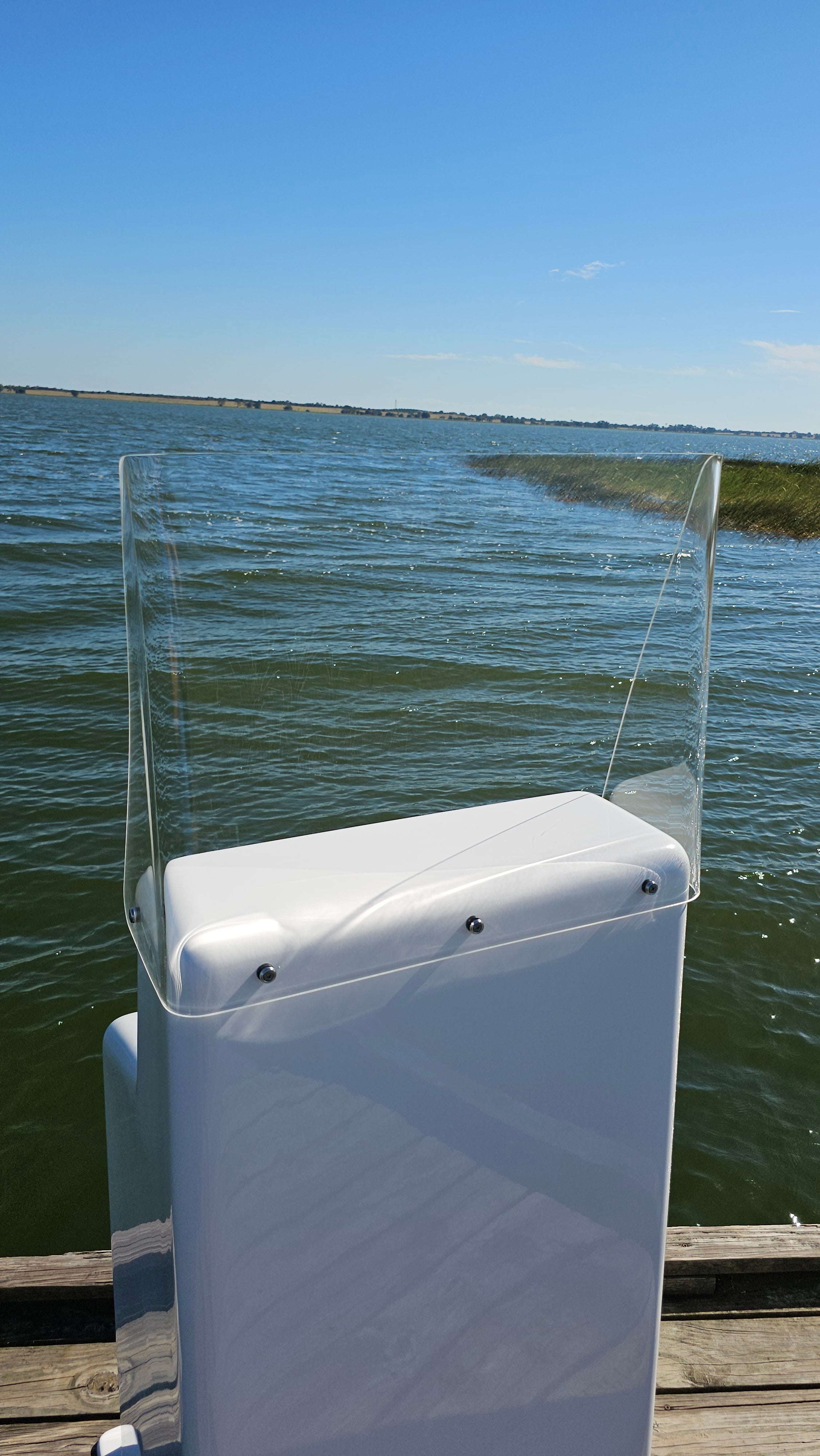 Fiberglass Boat Console - 48" H x 24" W x 24" D – C&M Marine Products