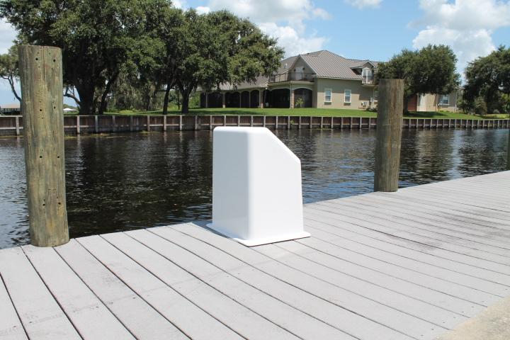 Fiberglass Boat Console - 25" H x 21" W x 16" D