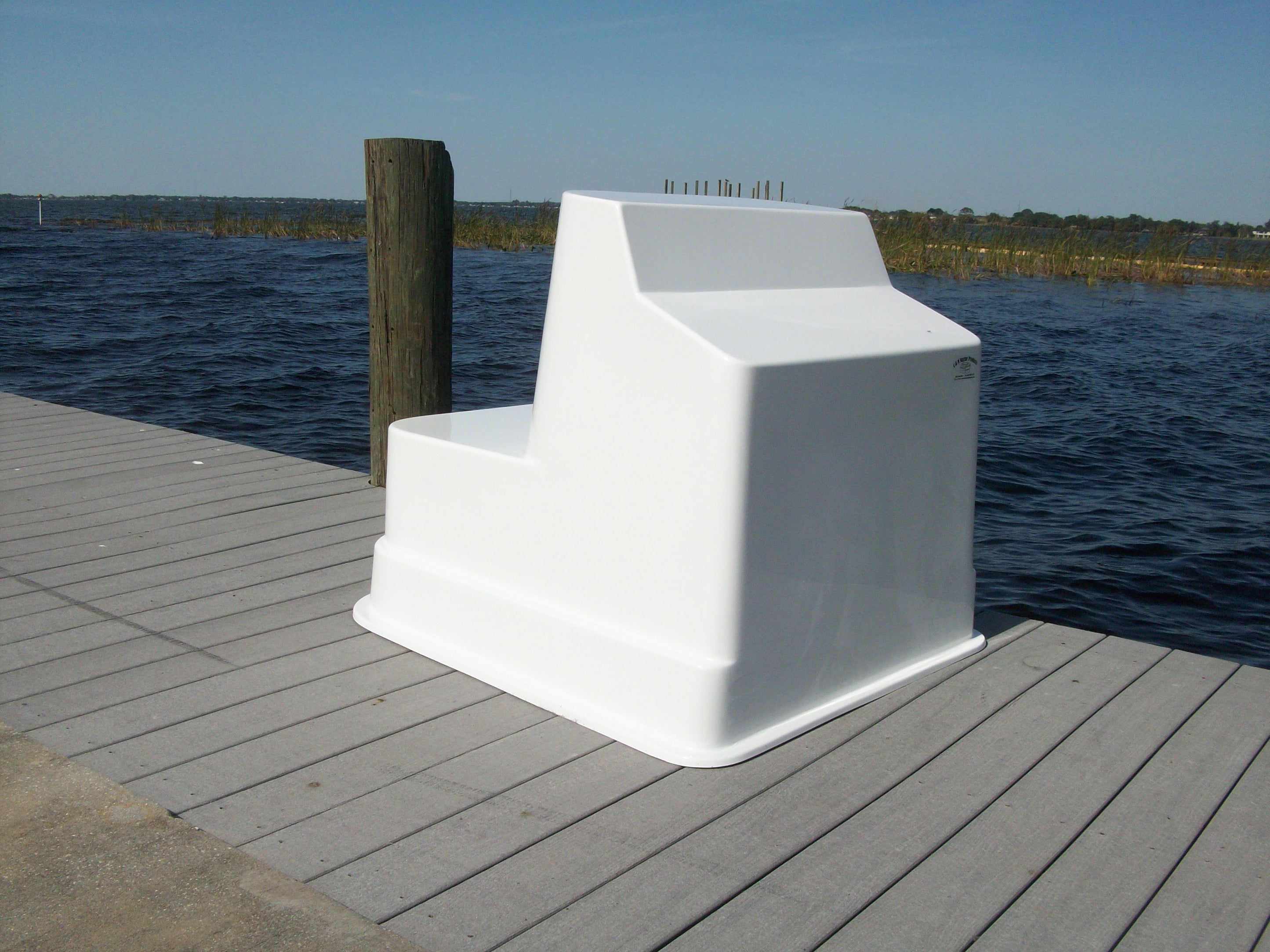 Fiberglass Boat Console - 35" H x 36" W x 43" D – C&M Marine Products