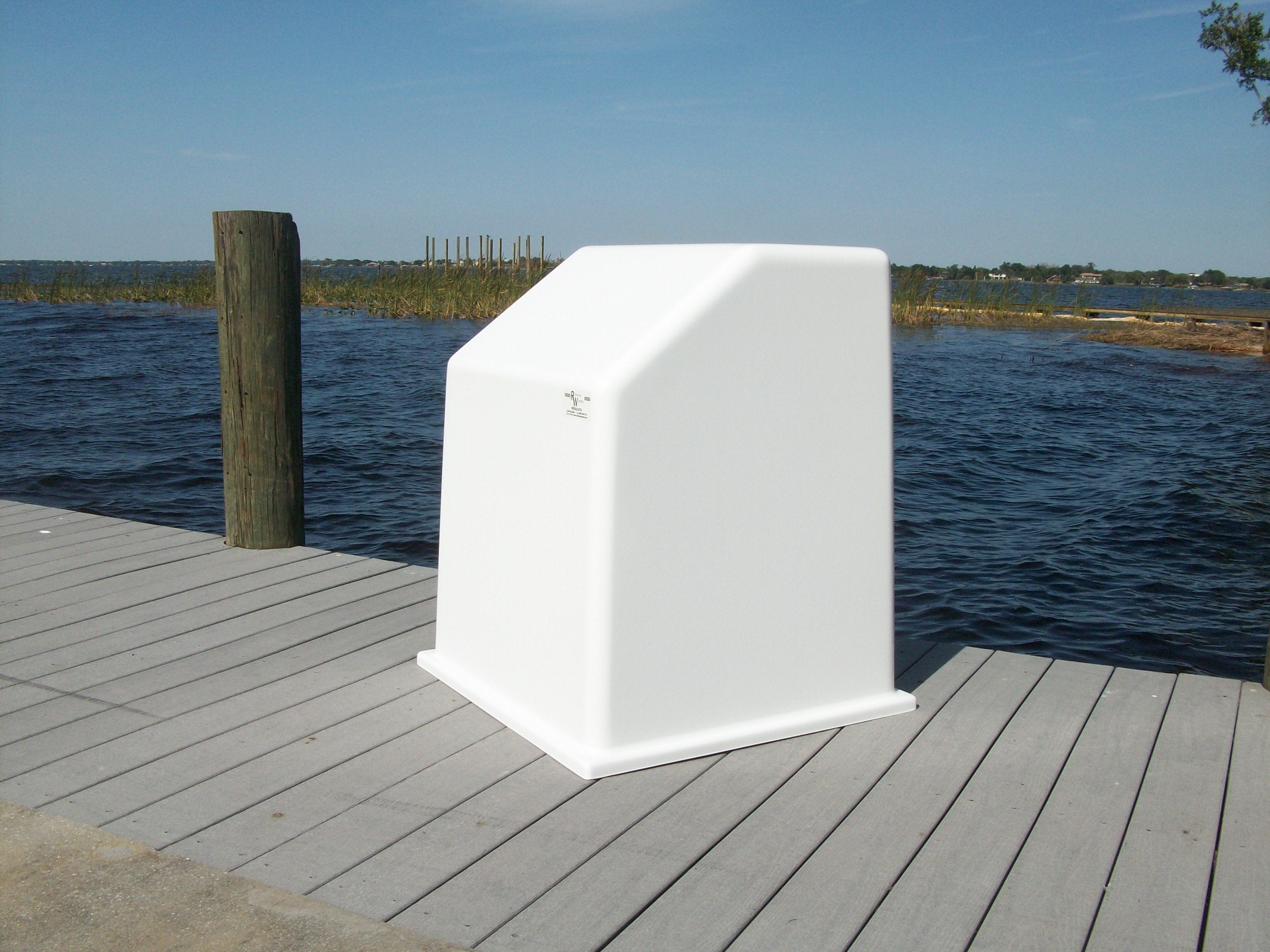 Fiberglass Boat Console - 37" H x 31" W x 31" D – C&M Marine Products