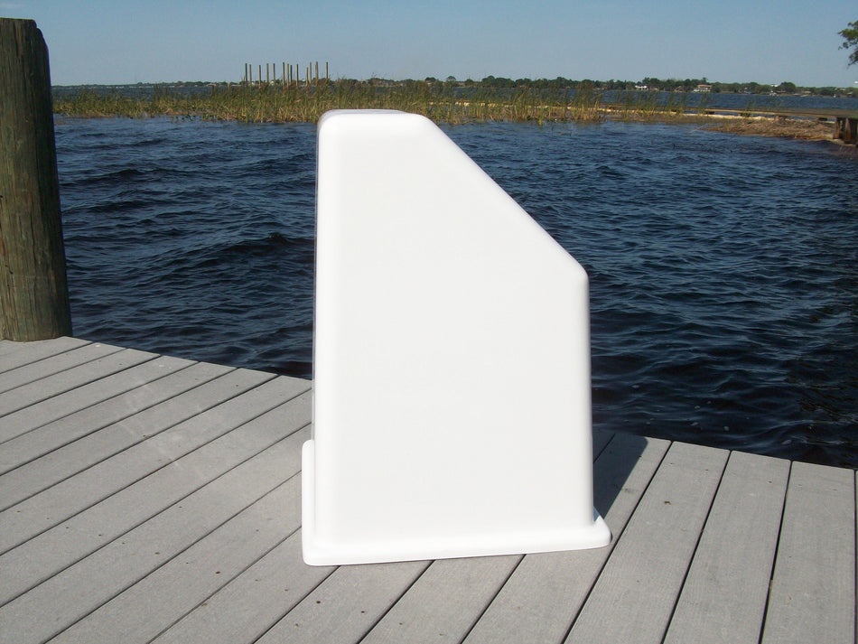 Fiberglass Boat Console - 30" H x 22" W x 23" D – C&M Marine Products