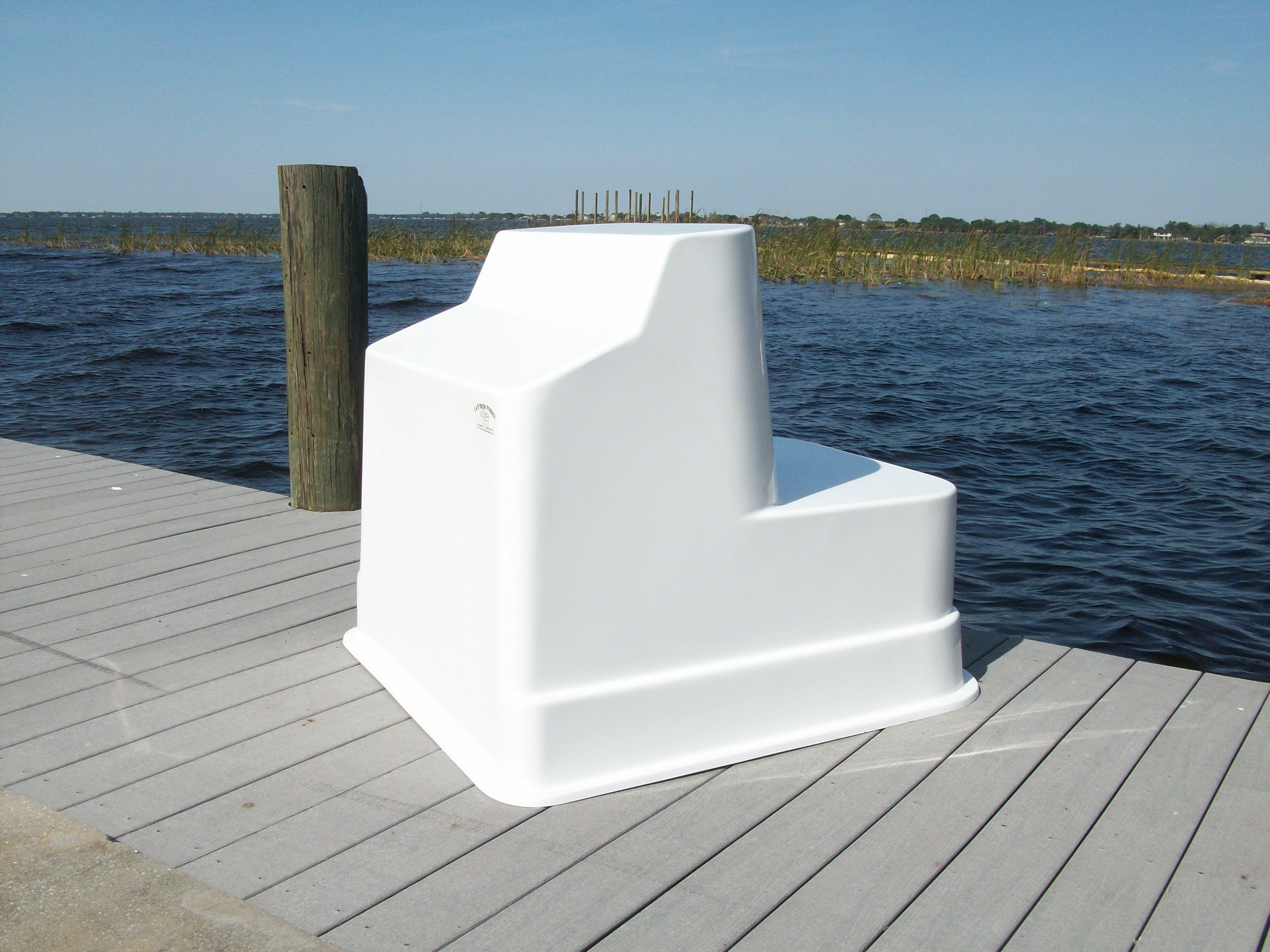 Fiberglass Boat Console - 35" H x 36" W x 43" D – C&M Marine Products
