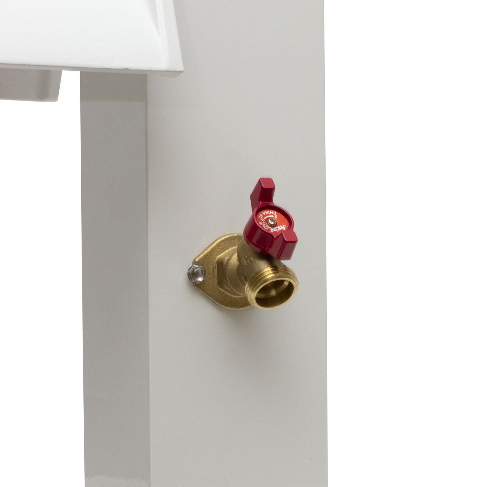 Dock Pagoda Light Post with Electric, Spigot, and Hose Holder